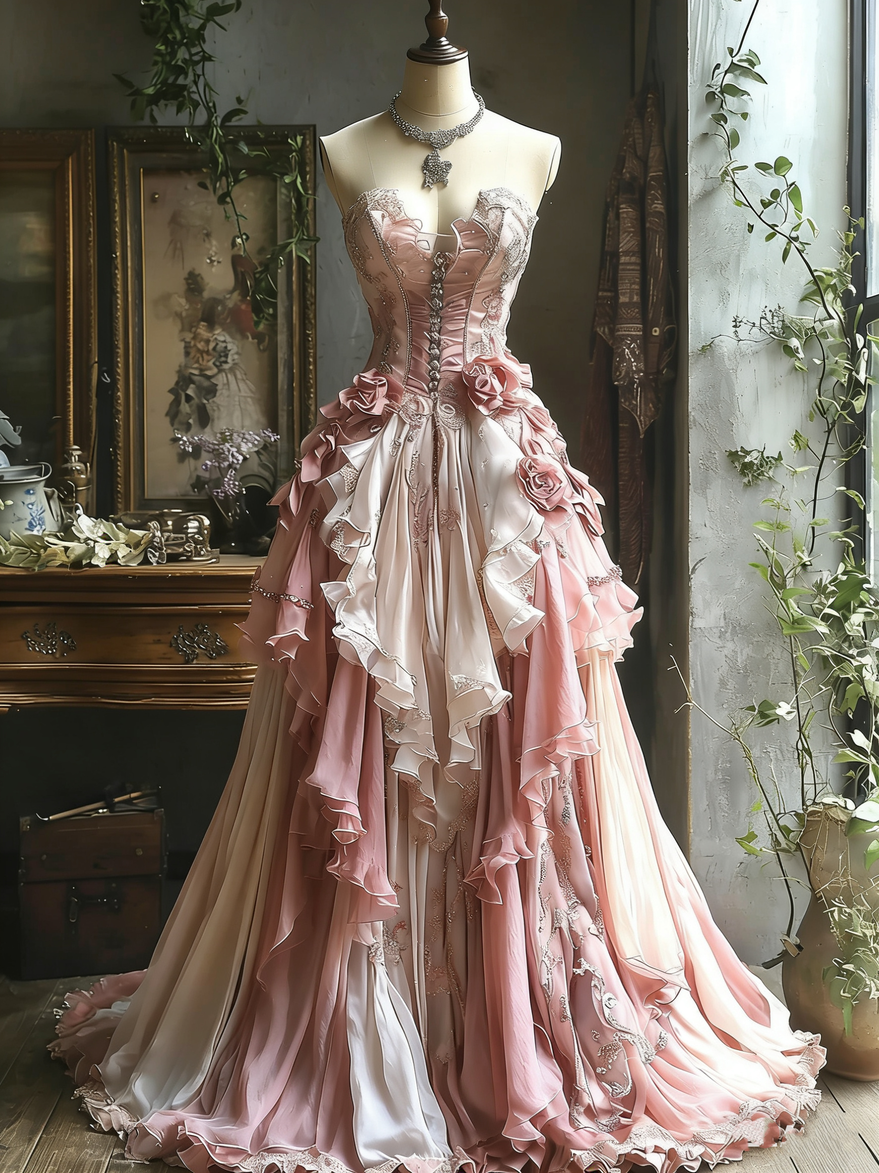 New Fashionable Retro Formal Ball Gown/Princess Dress gh6522 ...